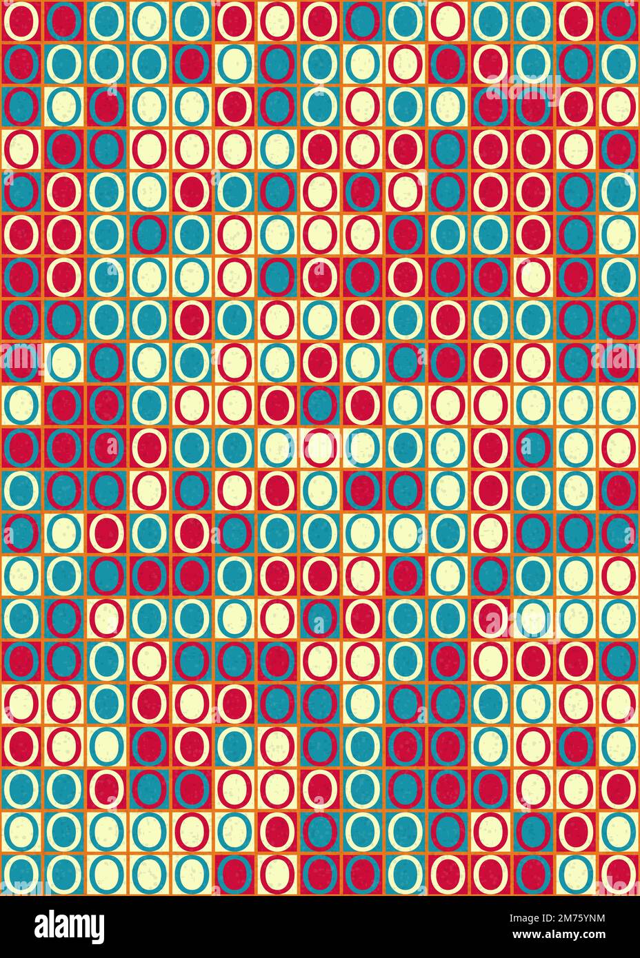 Abstract Geometrical generative computational art illustration Stock ...