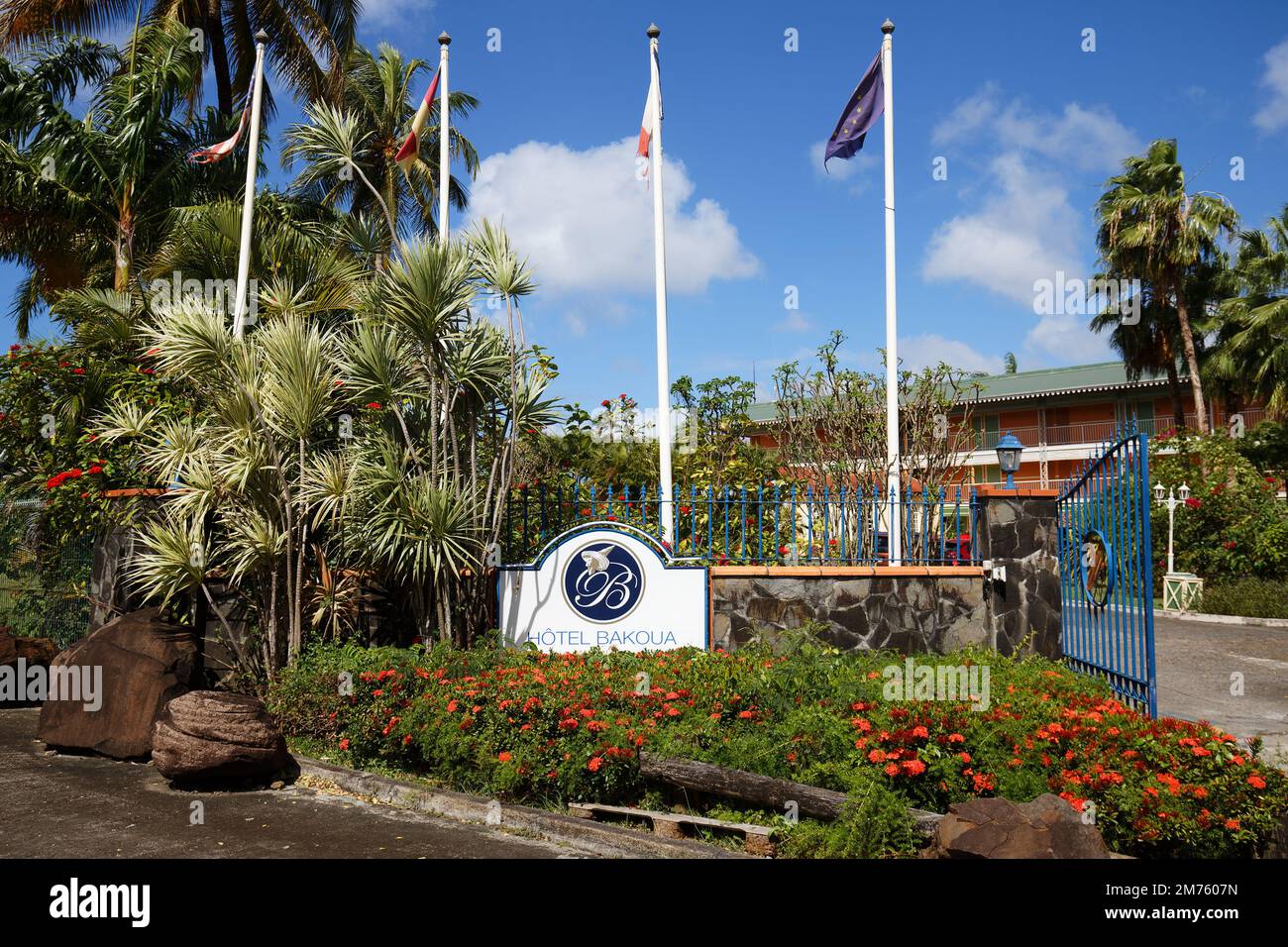 Les Trois Ilets, Martinique island- January 01, 2023 : Located on the ...