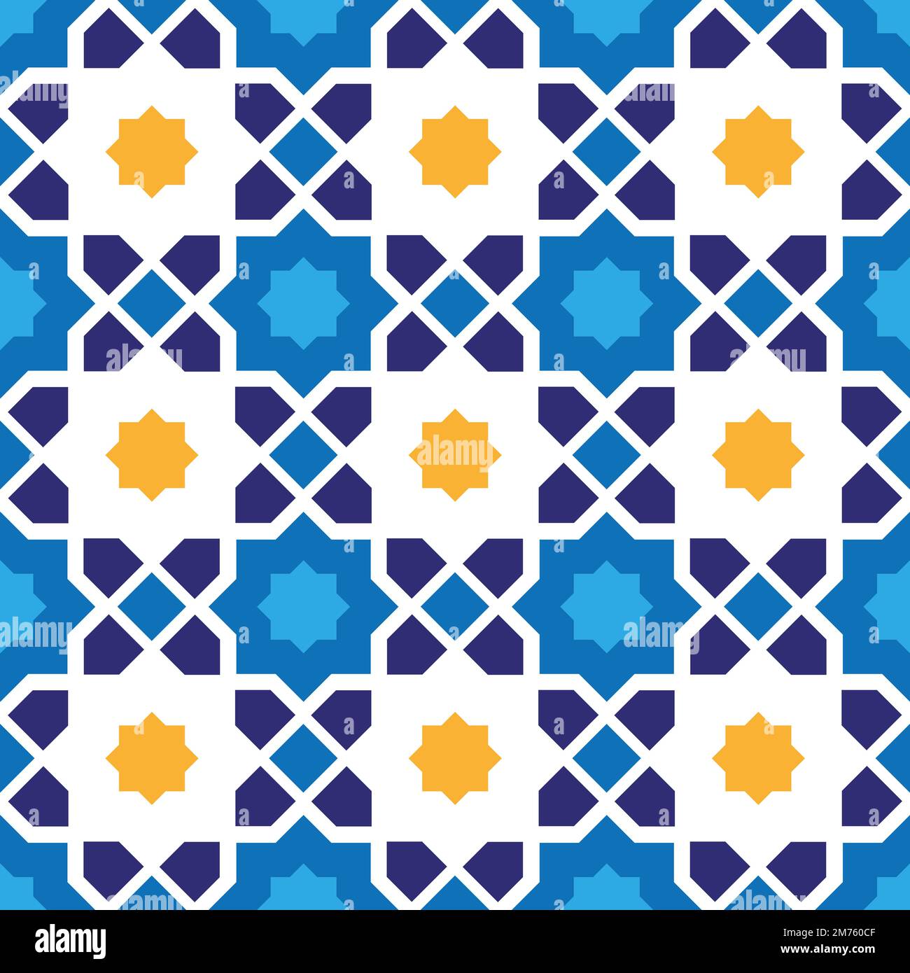 Patterned azulejo floor tiles. Abstract geometric background. Vector ...