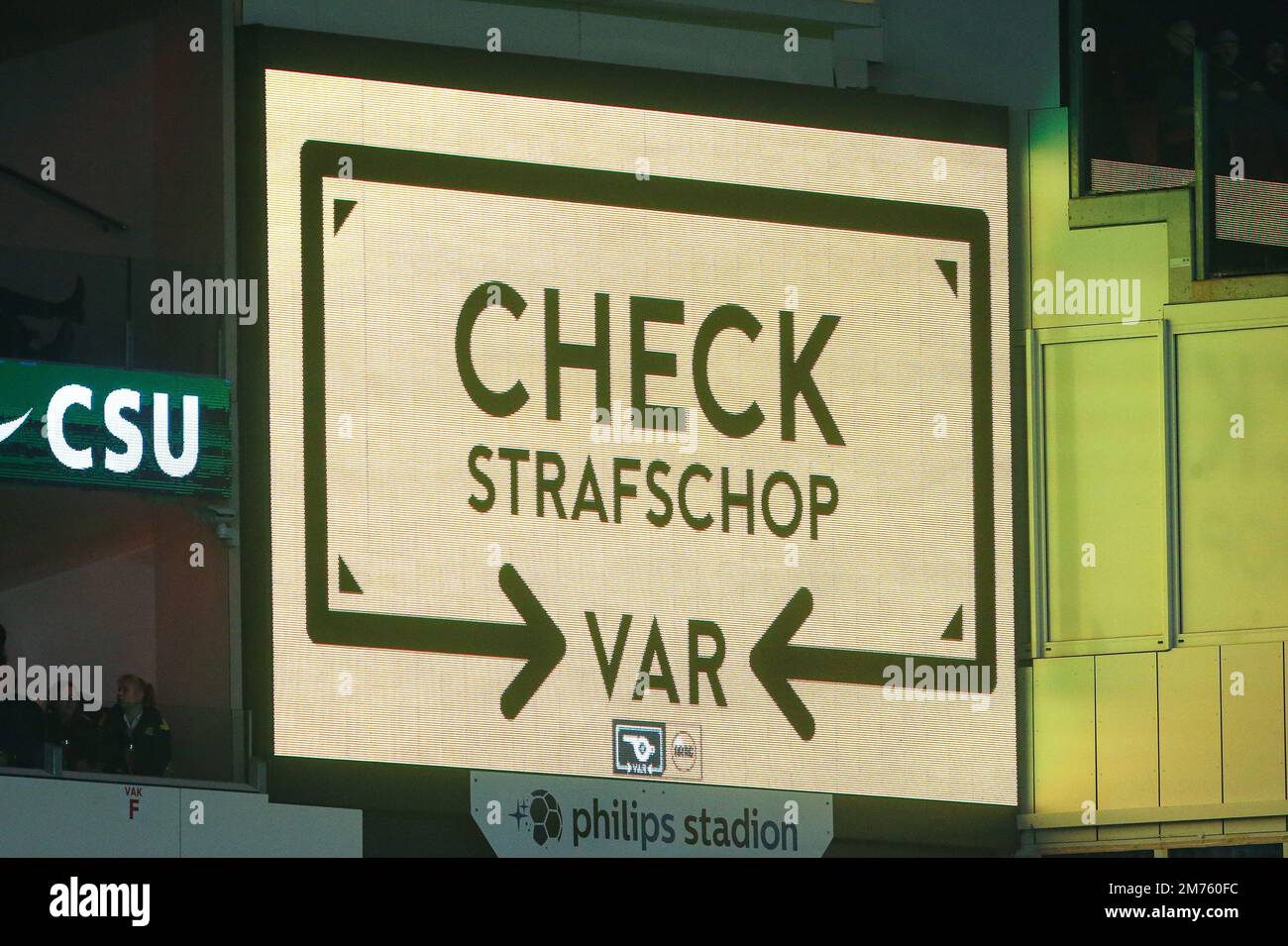 EINDHOVEN, 7-1-20223 ,Philips Stadion, Dutch football, eredivisie ...