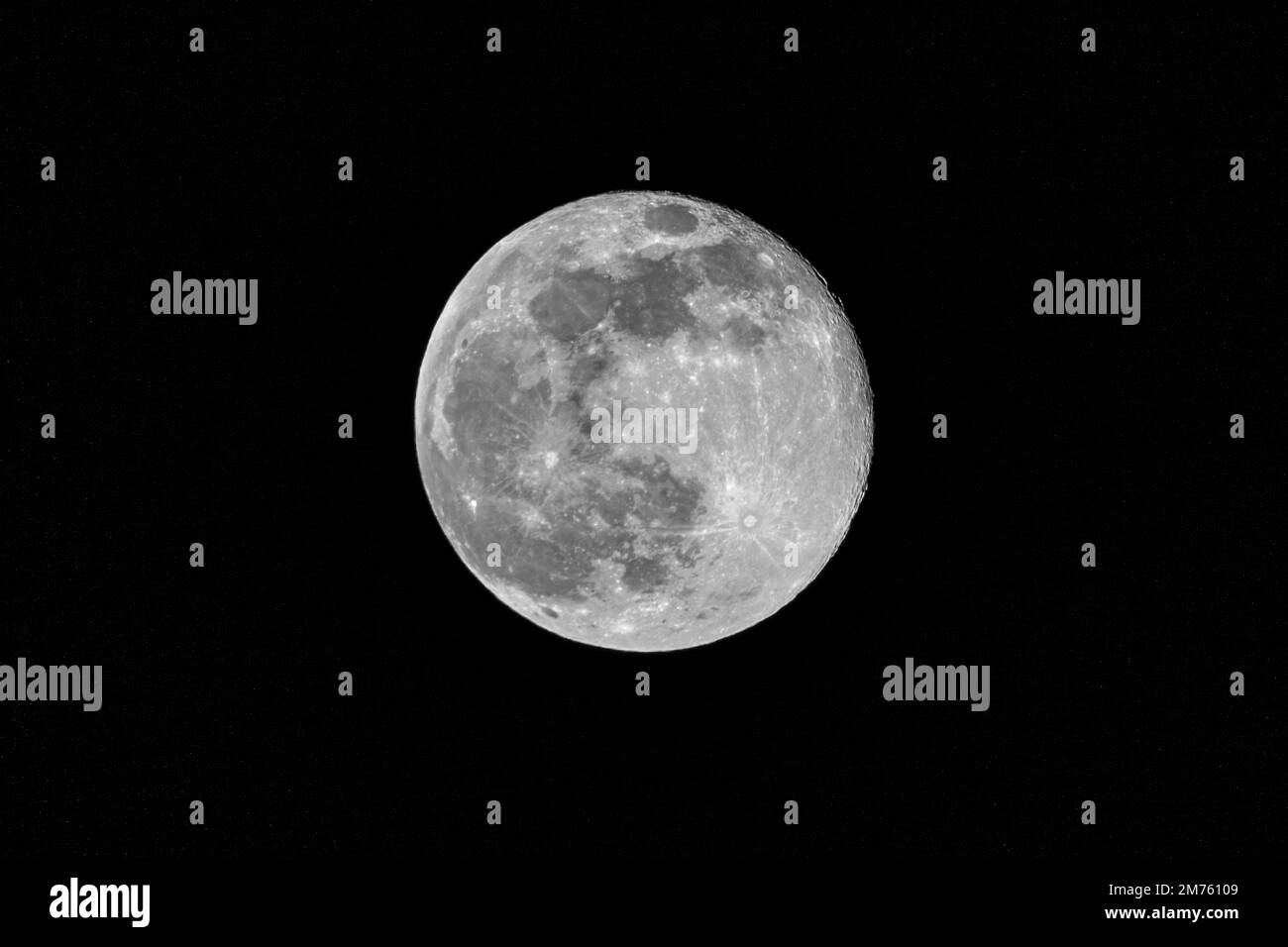 Waxing gibbous moon high hi-res stock photography and images - Alamy