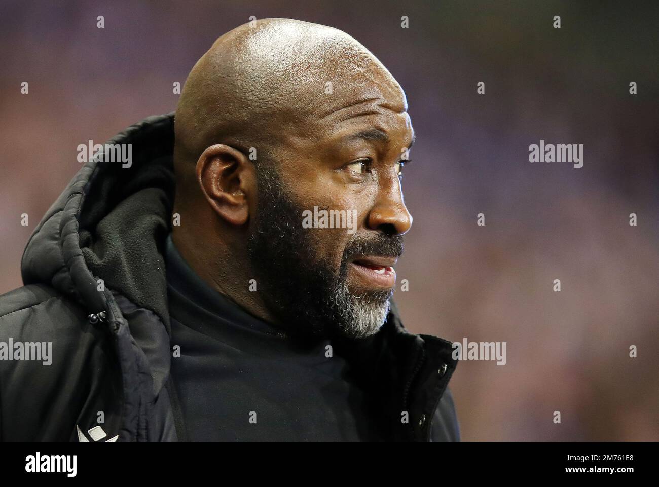 Sheffield, UK. 7th Jan, 2023. Darren Moore manager of Sheffield ...