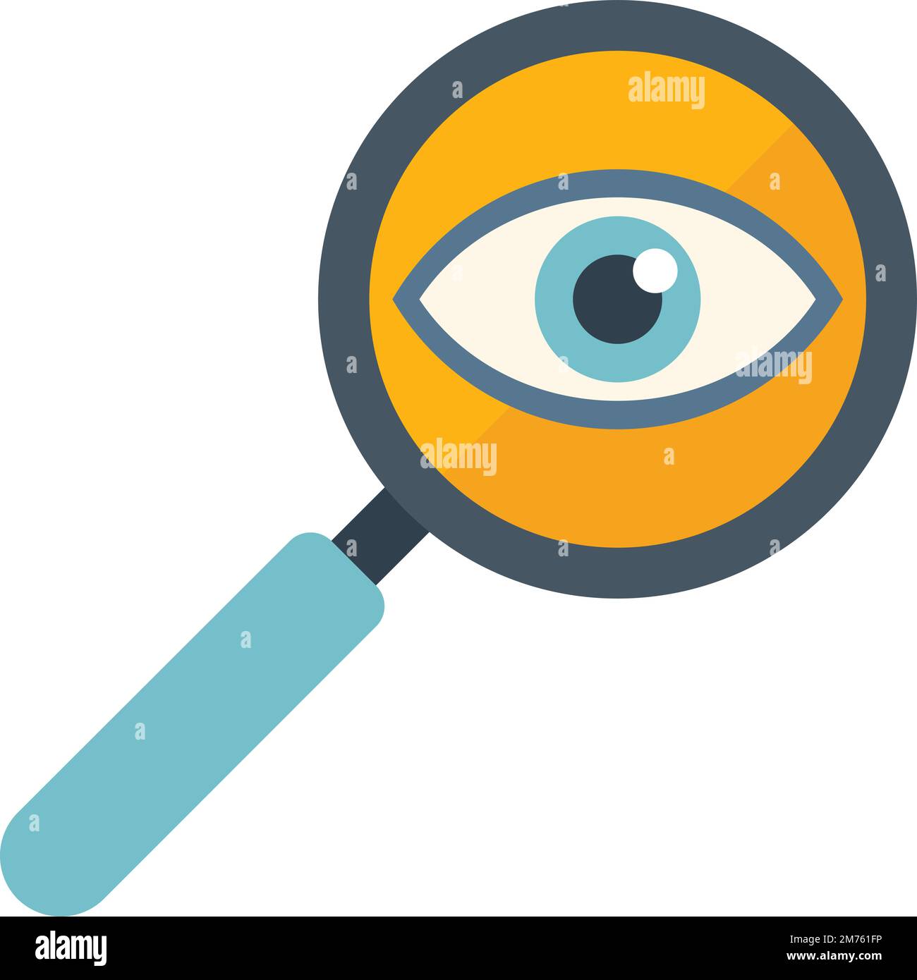 Focus team icon flat vector. Work target. Meeting job isolated Stock ...