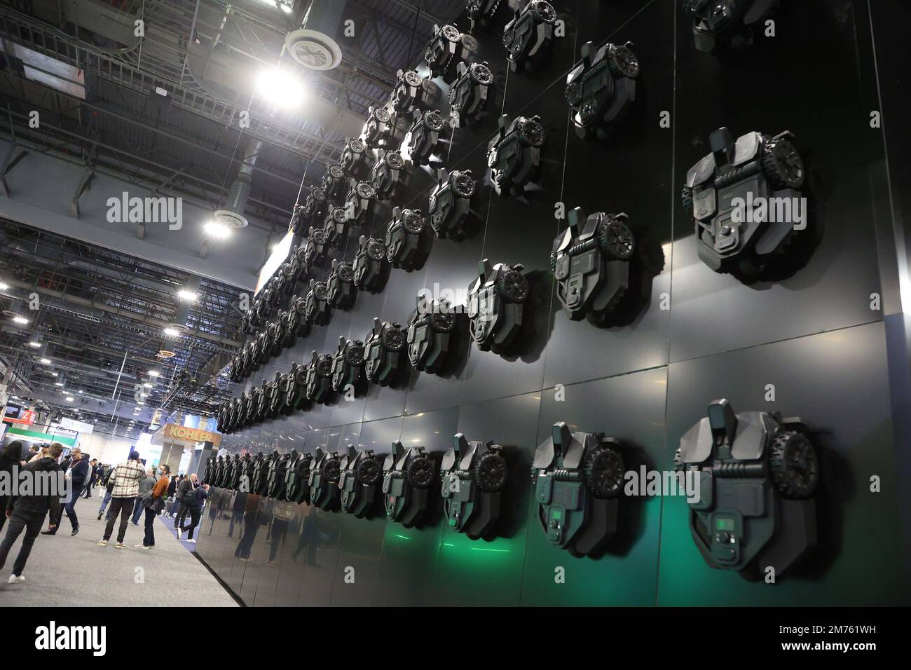 Las Vegas, United States. 07th Jan, 2023. A view of the large WORX ...