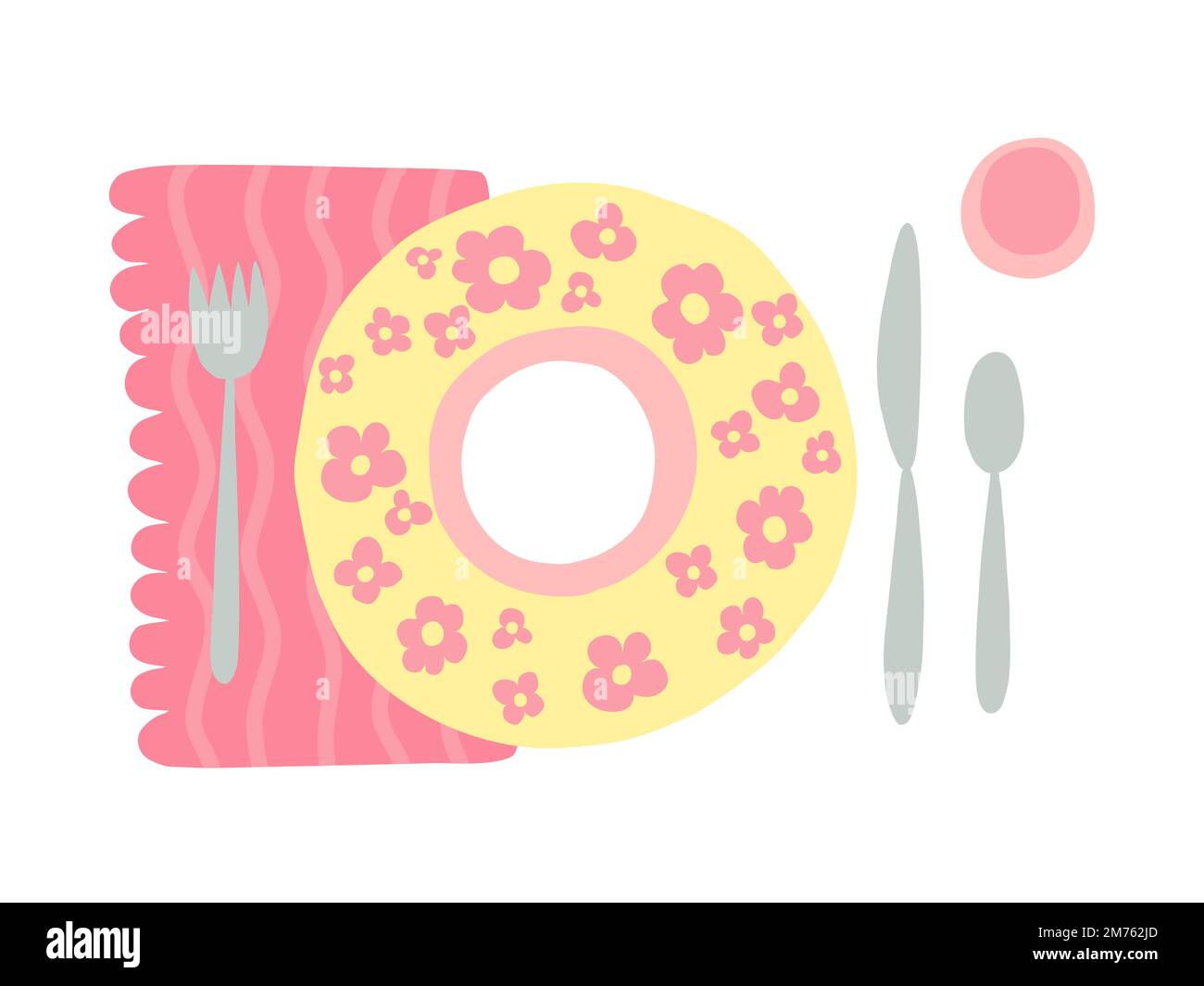 Vector table appointments illustration Stock Vector Image & Art - Alamy