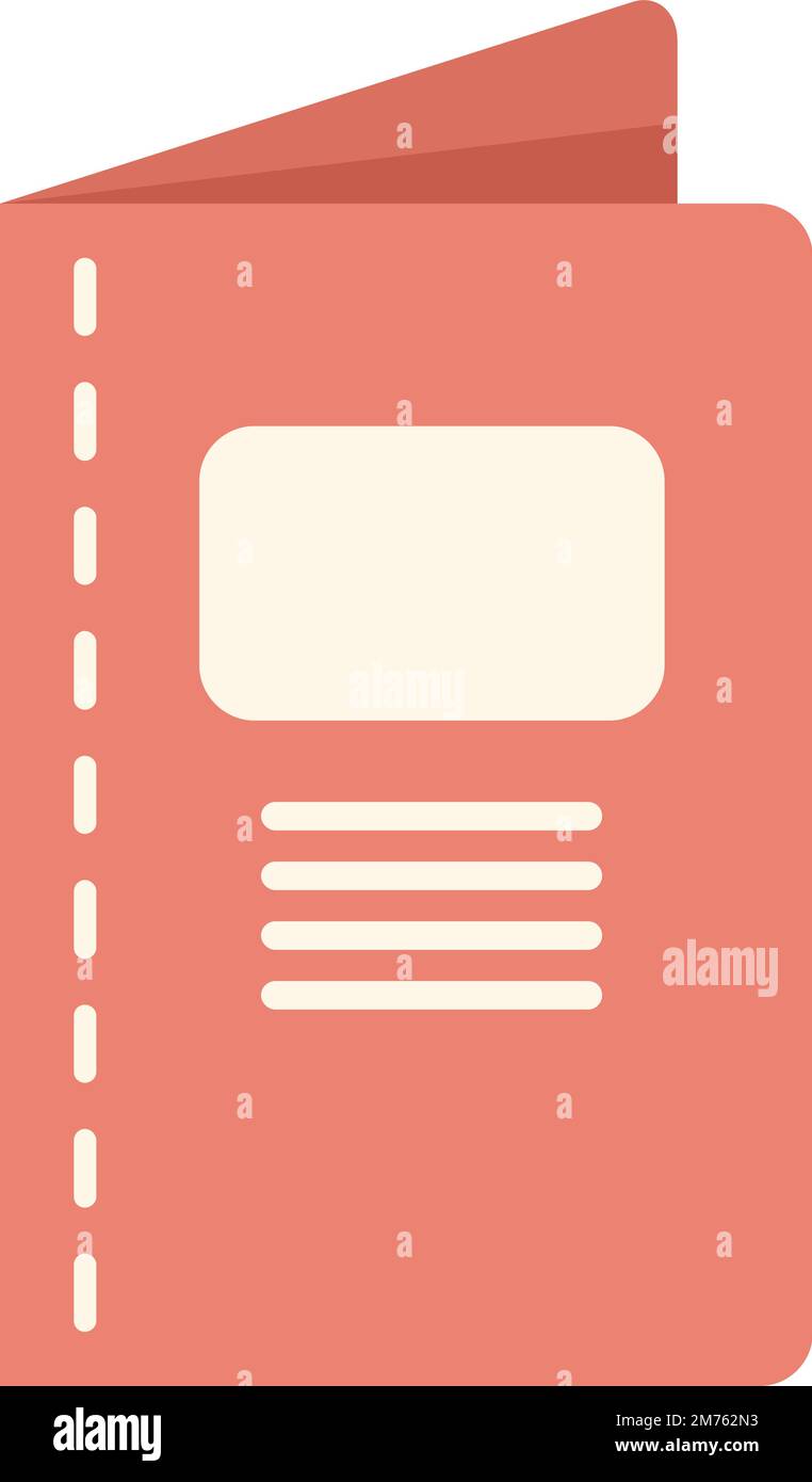 Event invitation icon flat vector. Calendar manager. Task office ...