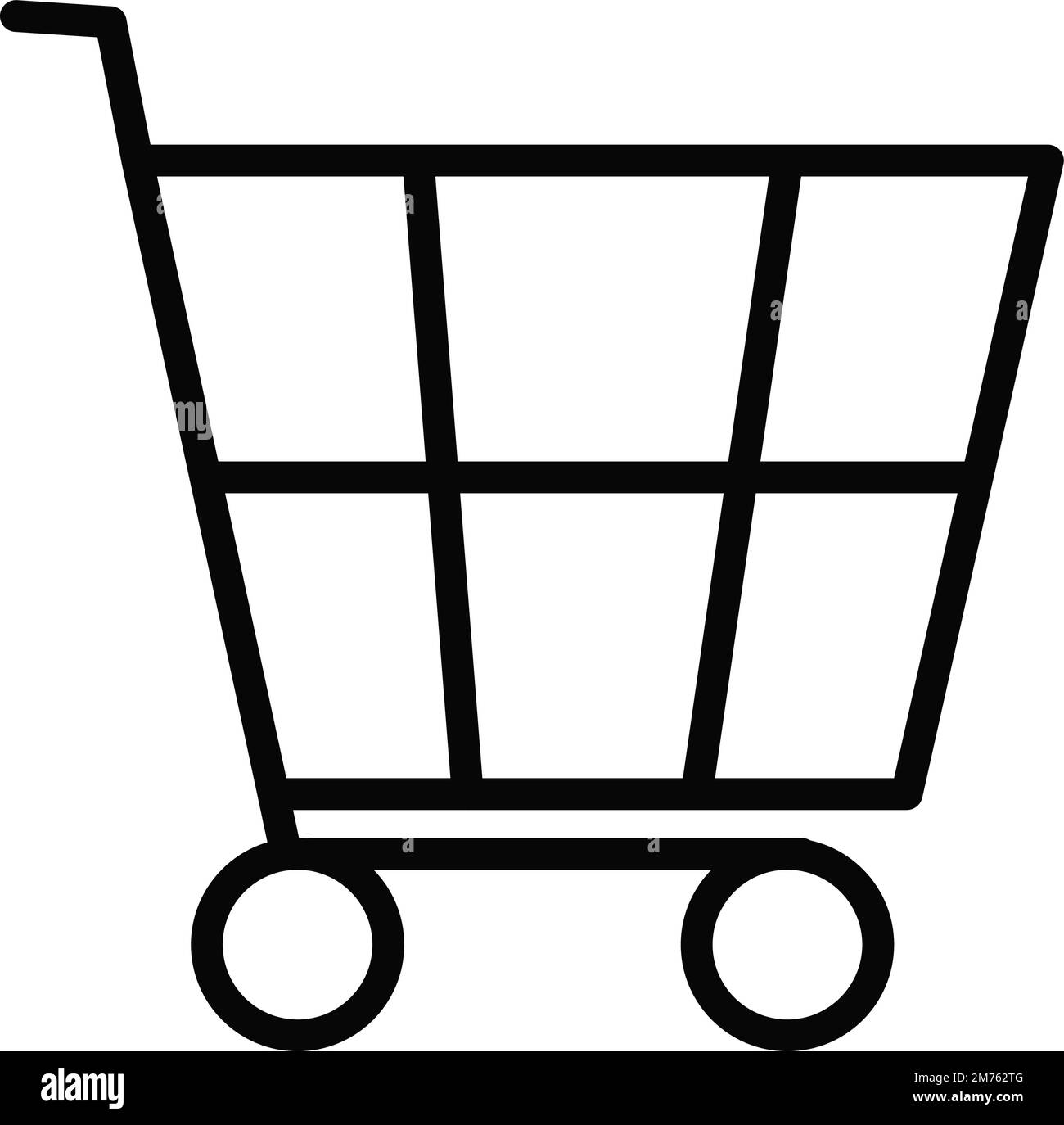 Shopping cart icon vector illustration Stock Vector Image & Art - Alamy
