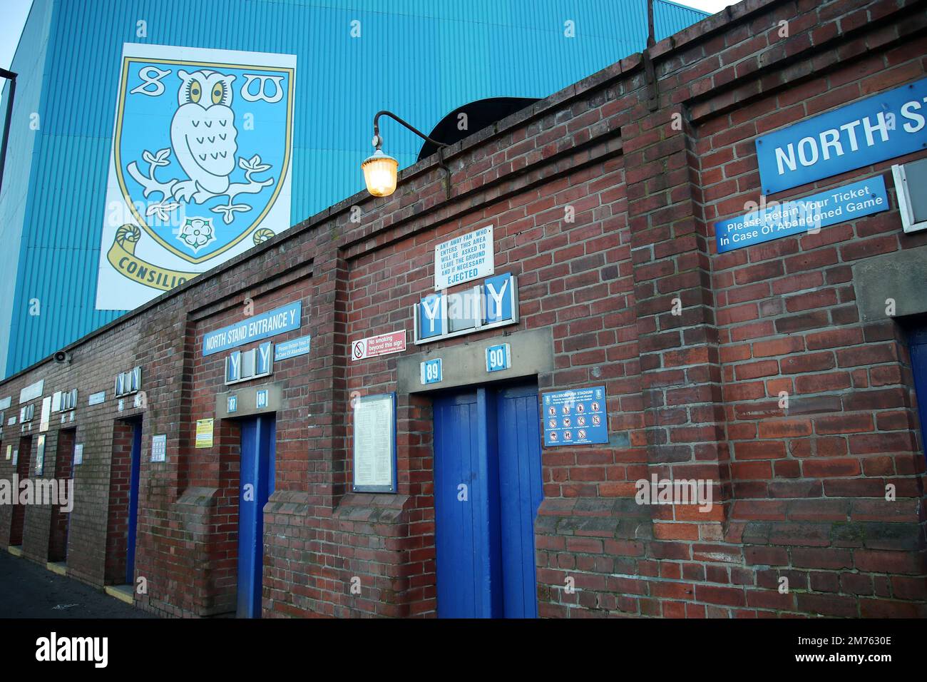 Sheffield, UK. 7th Jan, 2023. General view of Hillsborough Stadium ...