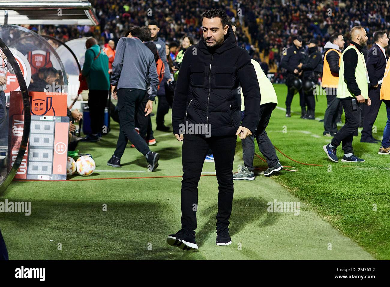 Xavi Hernandez (FC Barcelona) head coach Stock Photo - Alamy