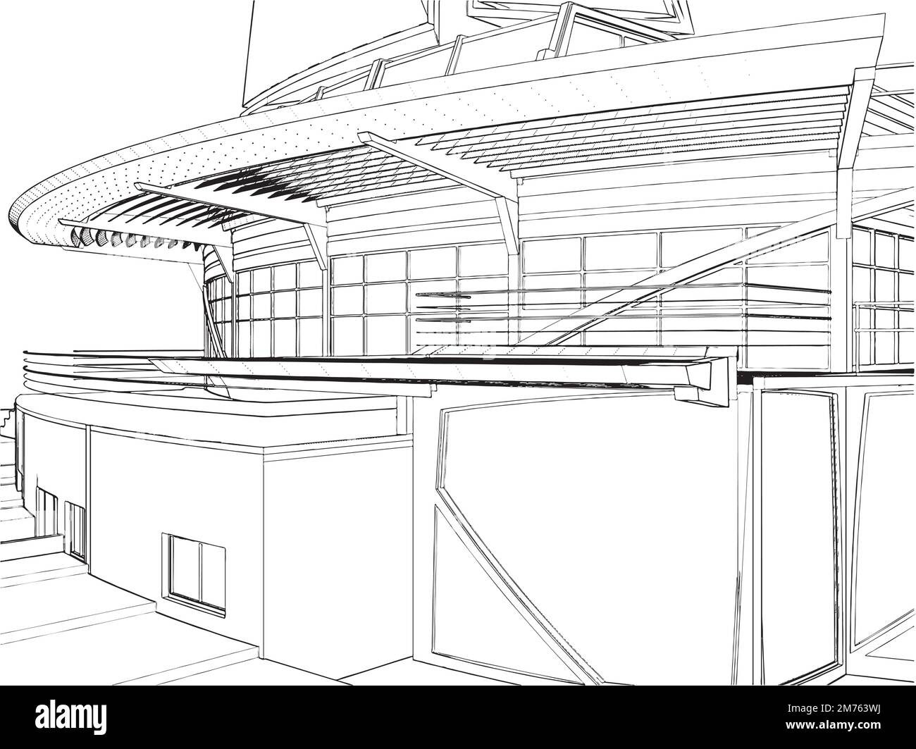 Abstract Constructions Structure Vector Stock Vector Image And Art Alamy