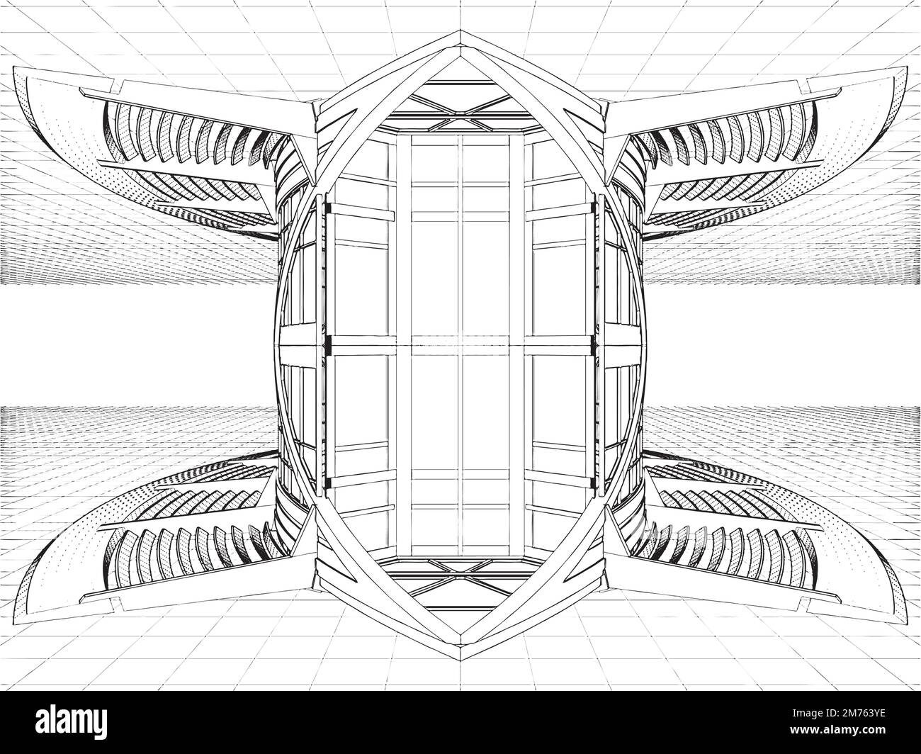 Abstract Constructions Structure Vector Stock Vector Image & Art - Alamy