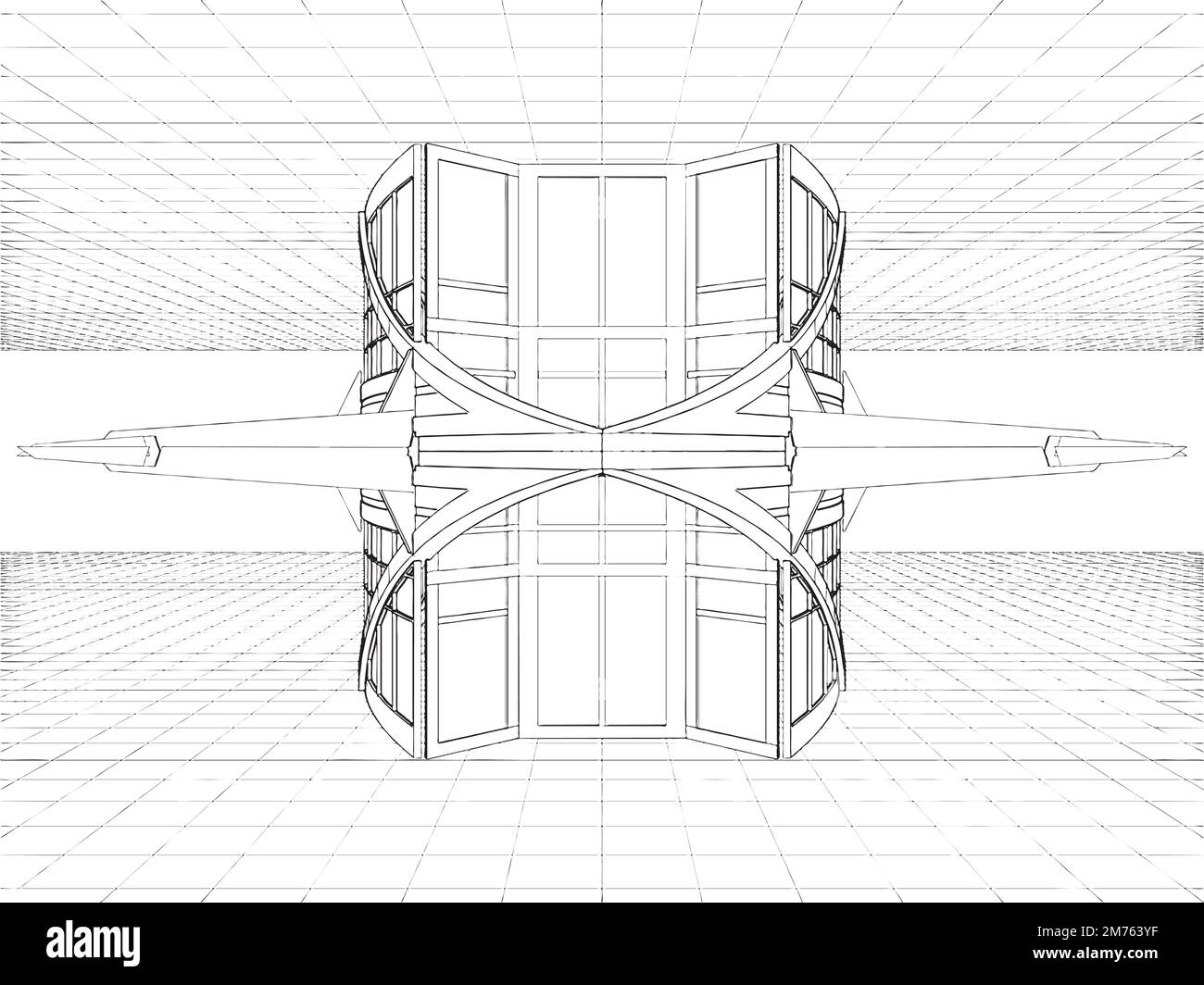Abstract Constructions Structure Vector Stock Vector Image & Art - Alamy