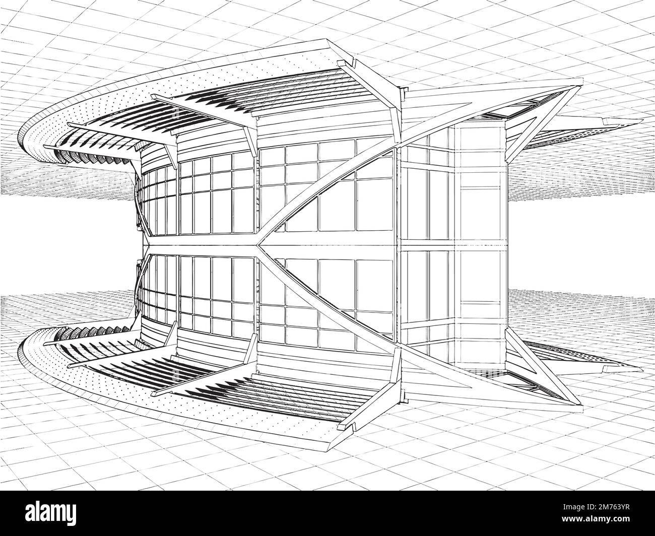 Abstract Constructions Structure Vector Stock Vector Image And Art Alamy