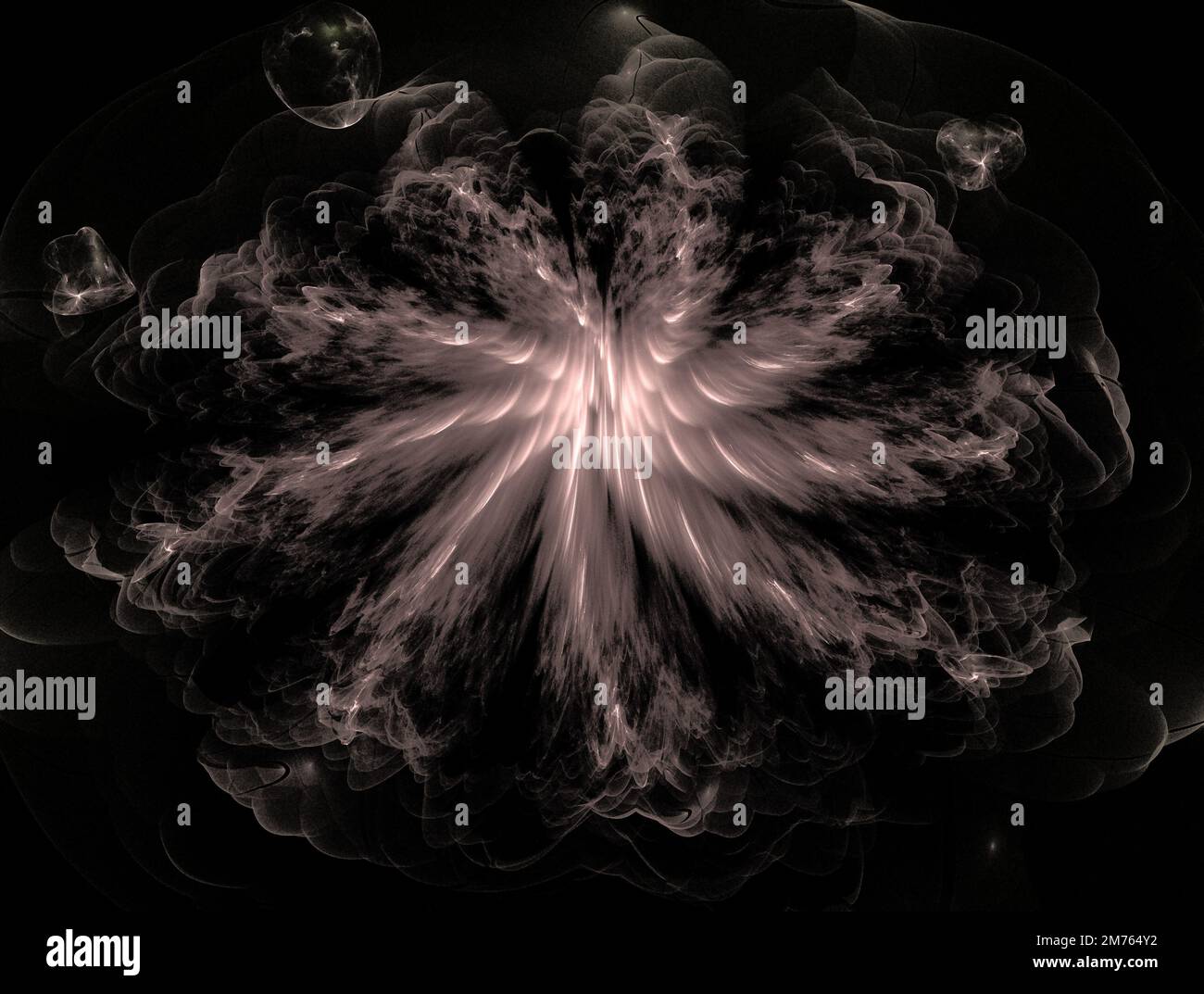 Imaginatory lush fractal texture image abstract background Stock Photo ...