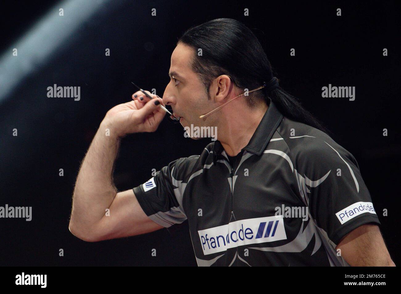 Duesseldorf, Germany. 07th Jan, 2023. Comedian Bülent Ceylan throws a ...