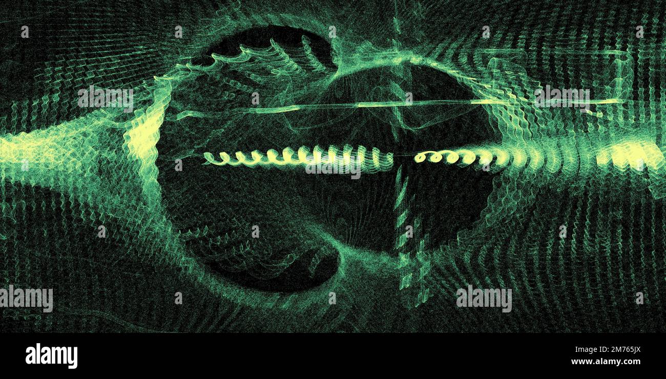 Grain noise particles. sand in form of waves. Chladni Sound Figures ...