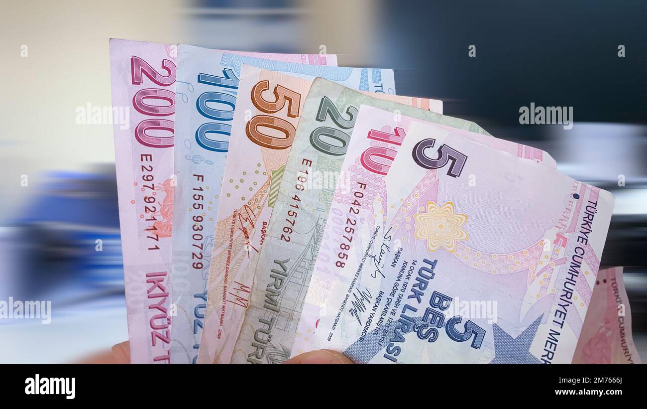 Turkish Lira, Turk Parasi, Turkish Money (Turkish Turk Parasini Sayan ...