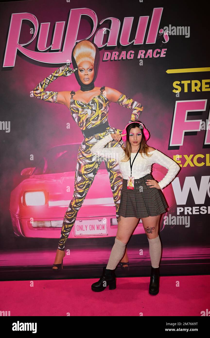 London, UK. 07th Jan, 2023. Stalls at the RuPaul’s DragCon UK presented ...
