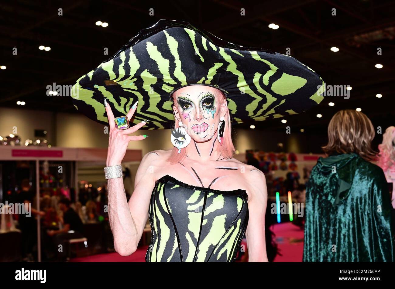 London, UK. 07th Jan, 2023. Stalls at the RuPaul’s DragCon UK presented ...