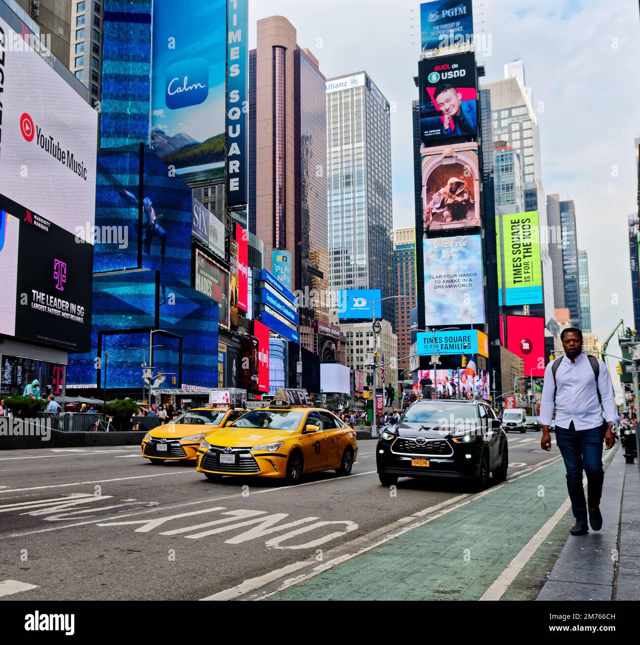 NEW YORK CITY - September 11, 2022: New York City is the most populous ...