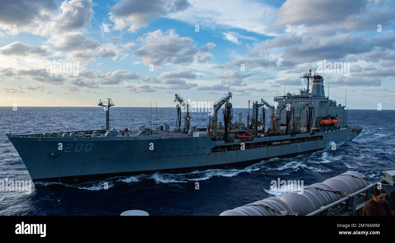 230107-N-MH015-1003 PHILIPPINE SEA (Jan. 7, 2023) The Henry J. Kaiser ...