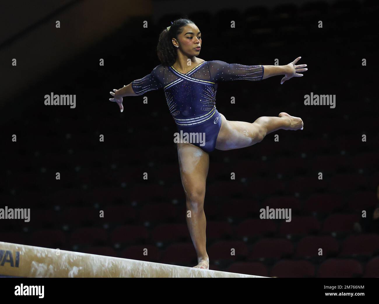Las Vegas, NV, USA. 7th Jan, 2023. Cal's Emjae Frazier competes on the ...