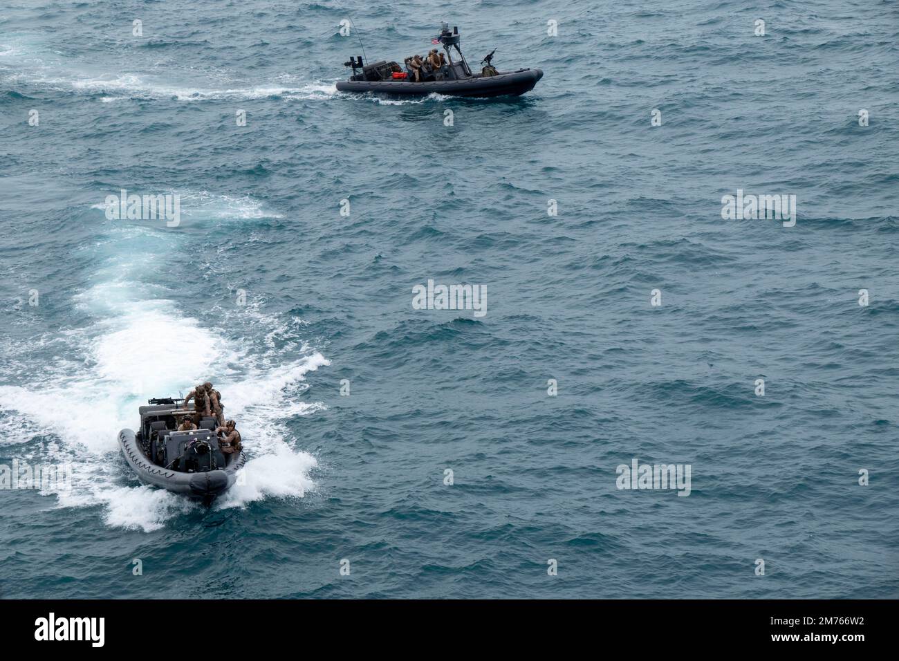 NATUNA SEA (Jan. 7, 2023) – Marines assigned to a Maritime Raid Force ...