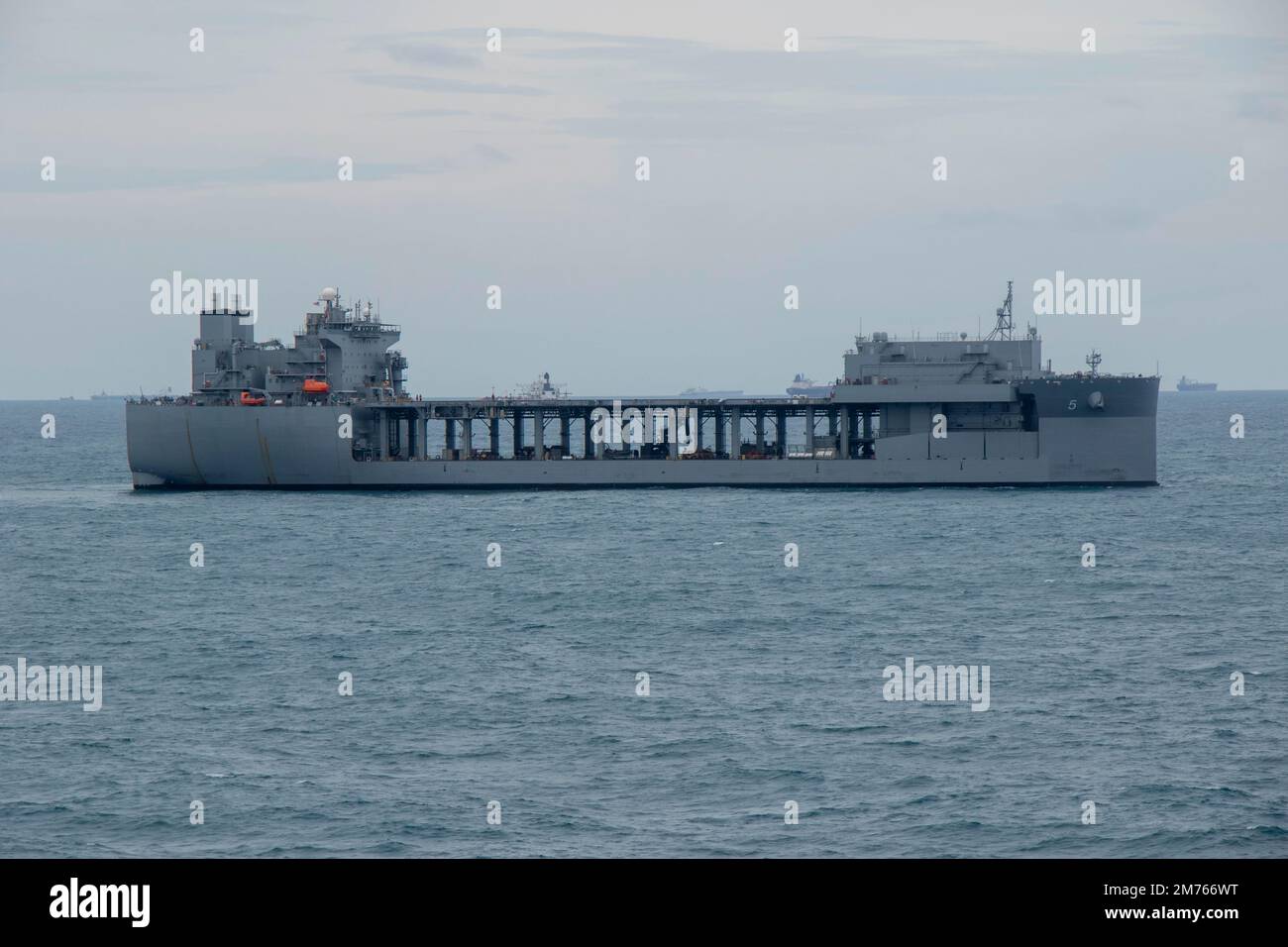 NATUNA SEA (Jan. 7, 2023) – Lewis B. Puller-class expeditionary mobile ...