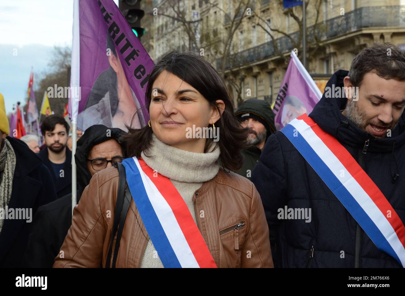 Énorme manifestation de la diaspora Kurde à Paris, pour le 10 ème ...