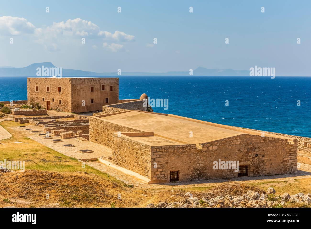 Venetian fortress rethymno crete greece hi-res stock photography and ...