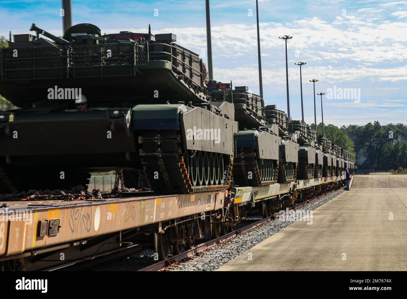 1st Armored Brigade Combat Team, 3rd Infantry Division, receives the ...