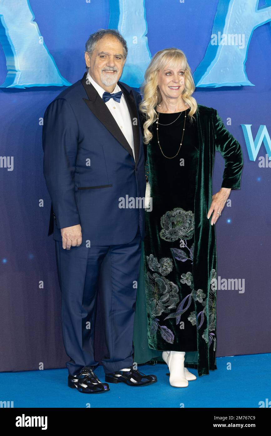 Celebs attend the Avatar: The Way Of Water World Premiere at Odeon Luxe ...