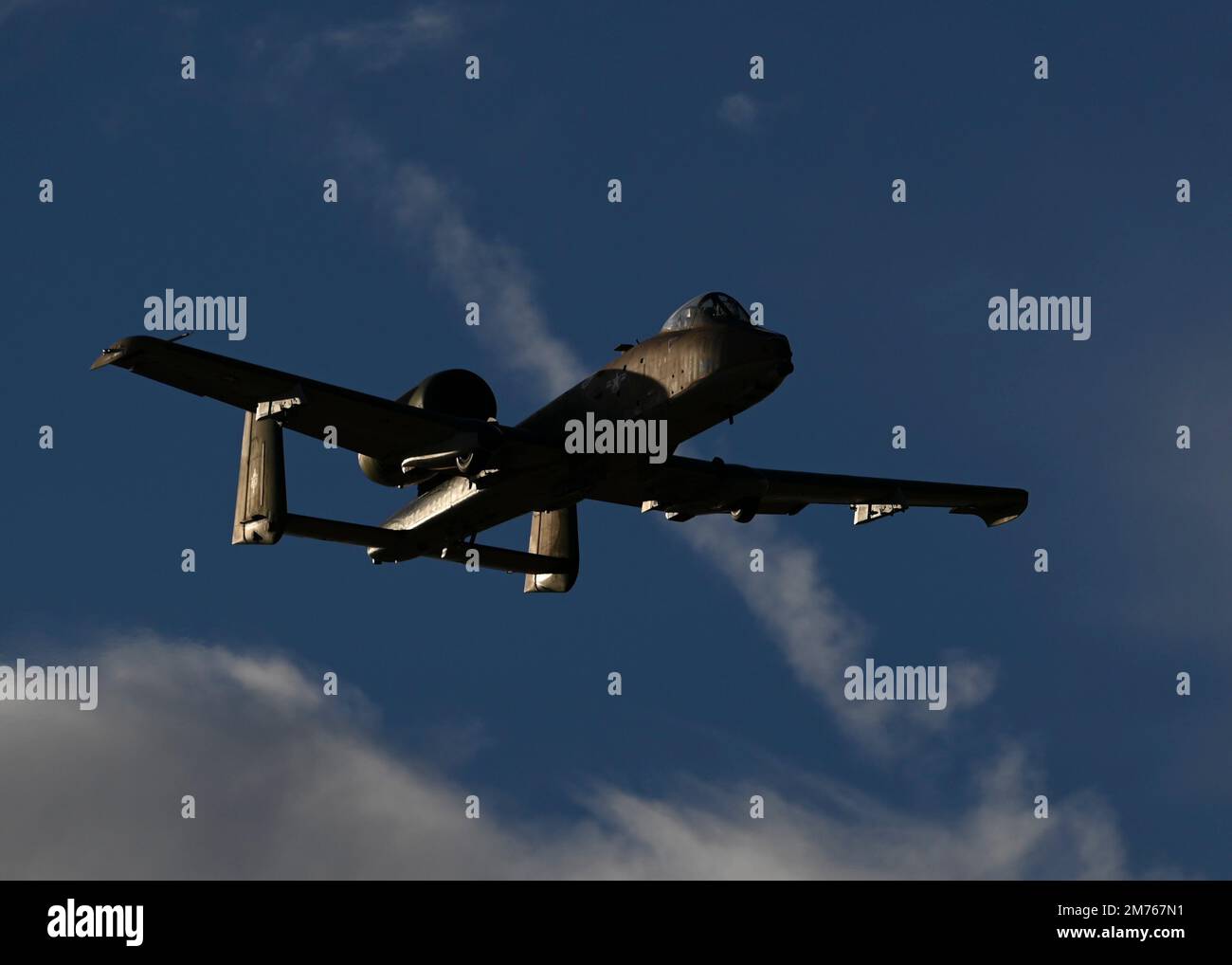 The A-10C Thunderbolt II Demonstration Team practices over Davis ...