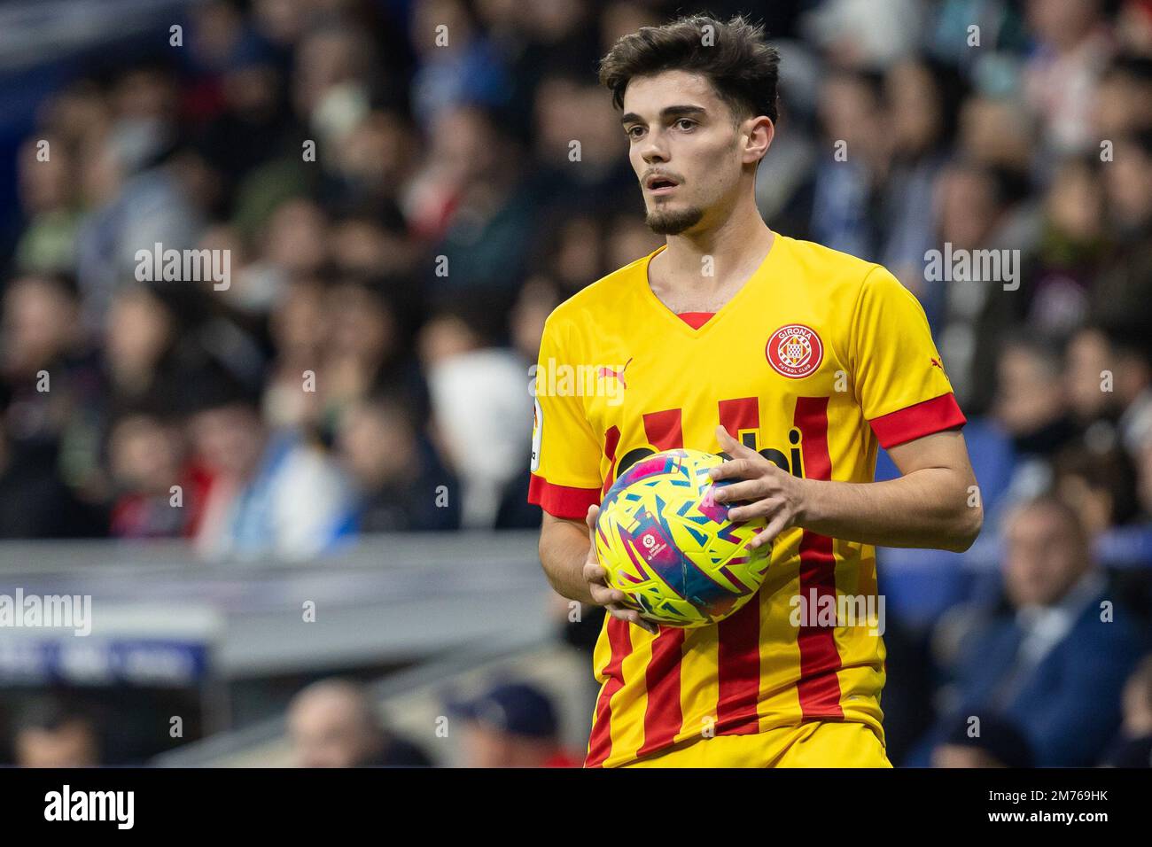 Rodrigo Riquelme of Girona FC during the Liga match between RCD ...