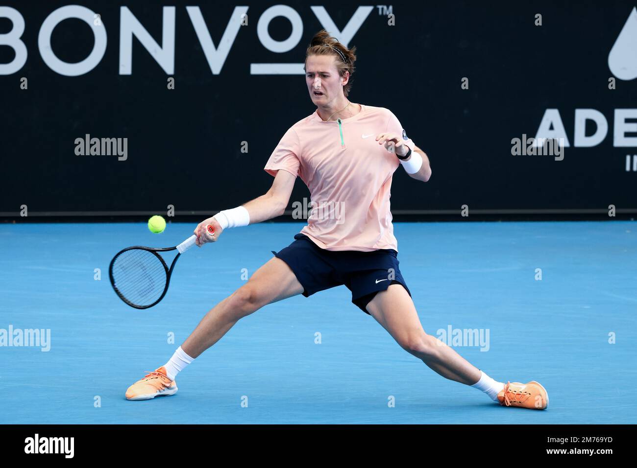 Adelaide, Australia, 7 January, 2023. Sebastian Korda of United States ...