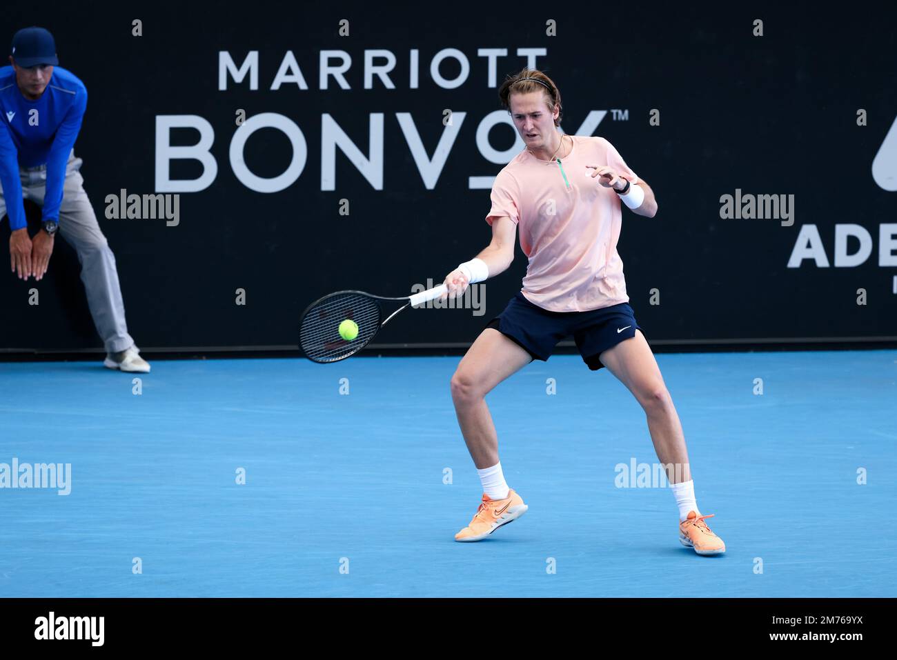 Adelaide, Australia, 7 January, 2023. Sebastian Korda of United States ...
