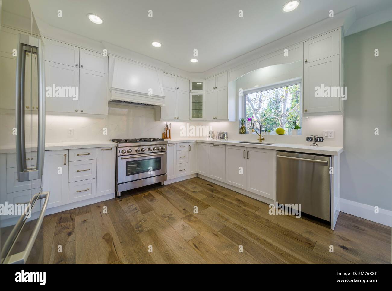 Modern upscale kitchen hi-res stock photography and images - Alamy