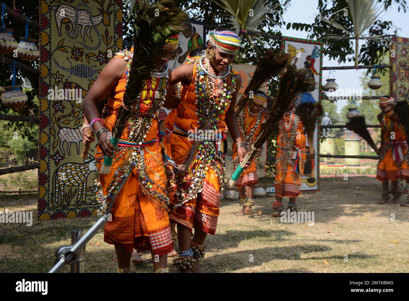 “The Bonda tribe” is one of India's most primitive tribes. They have a ...