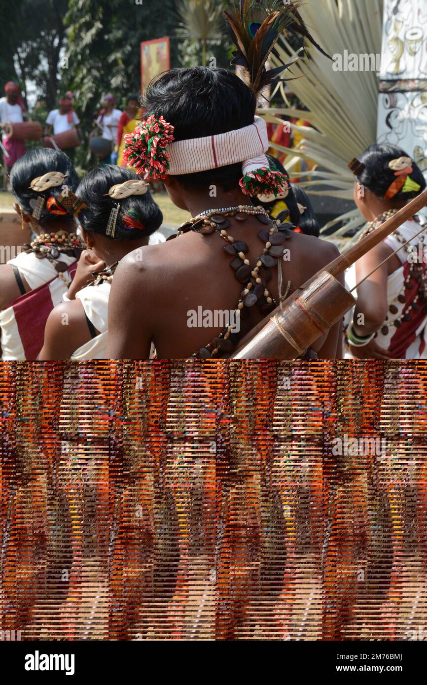 “The Bonda tribe” is one of India's most primitive tribes. They have a ...
