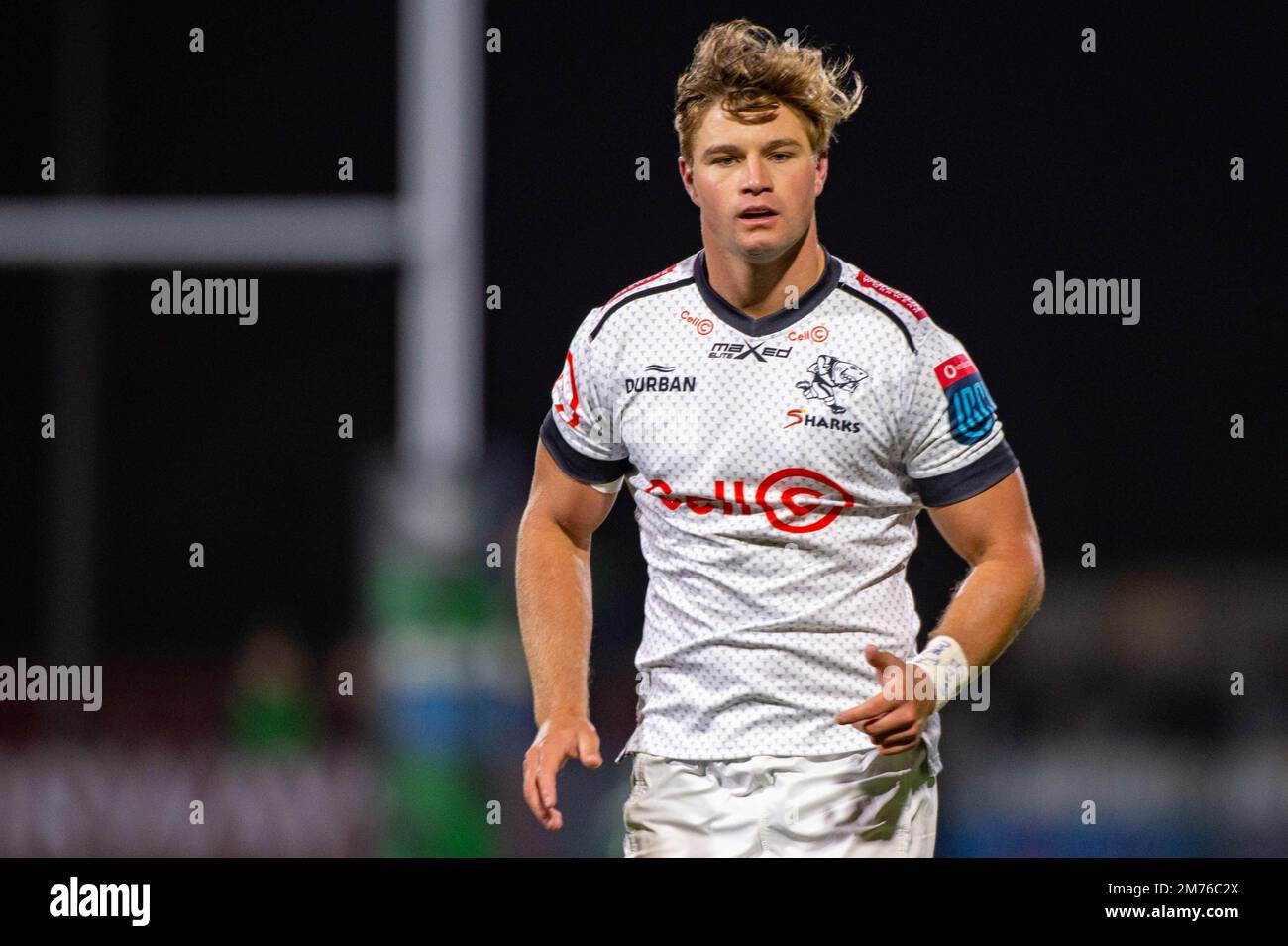 Murray Koster of Sharks during the United Rugby Championship Round 12 ... Murray Koster of Sharks during the United Rugby Championship Round 12 ...
