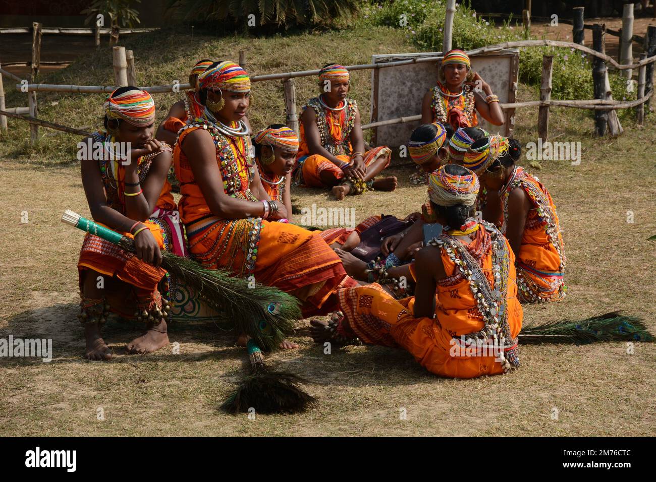 Santiniketan, West Bengal, India. 7th Jan, 2023. The Bonda tribe"" is ...