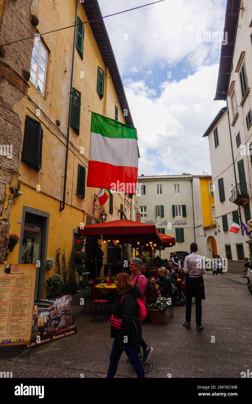 Lucca flag hi-res stock photography and images - Alamy