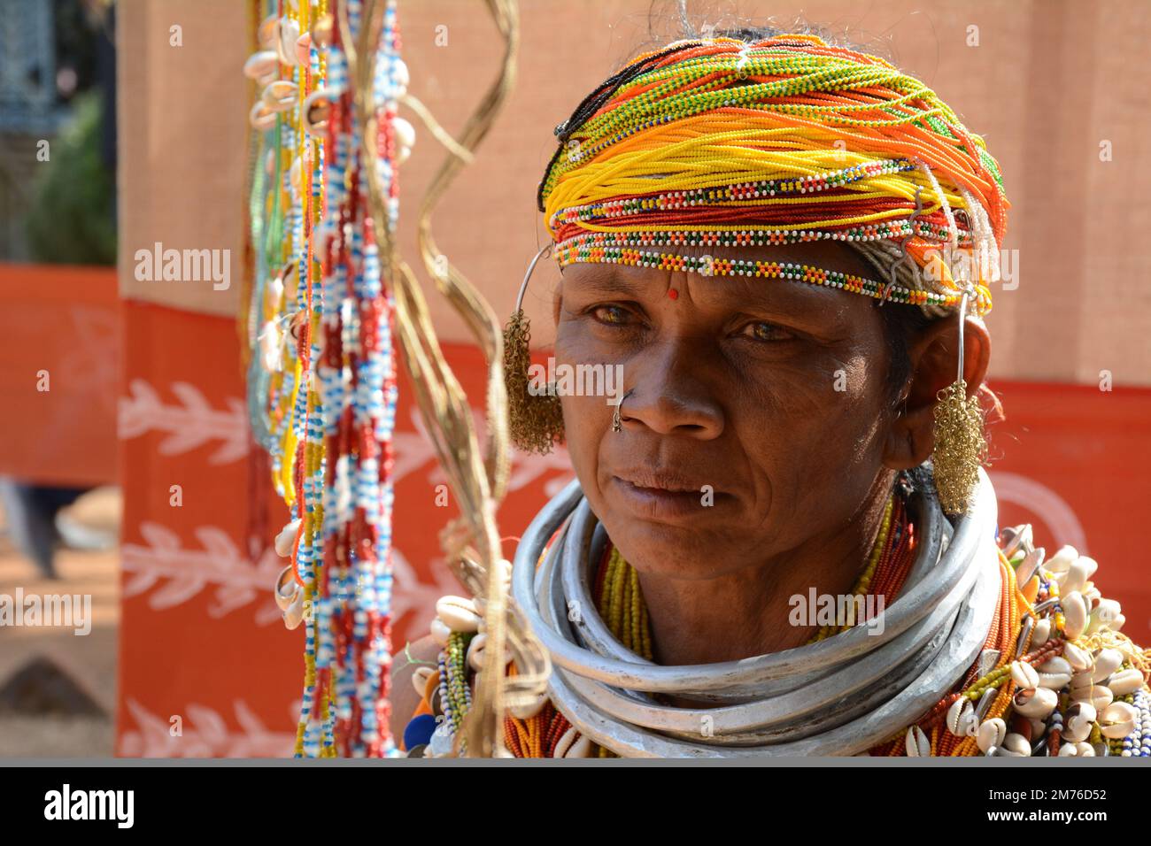 Santiniketan, West Bengal, India. 7th Jan, 2023. The Duruwa, Dhurwa, or ...