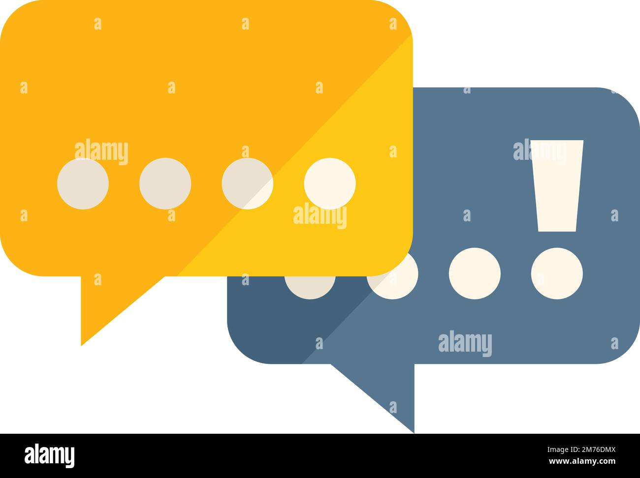 Chat puzzle pieces Stock Vector Images - Alamy