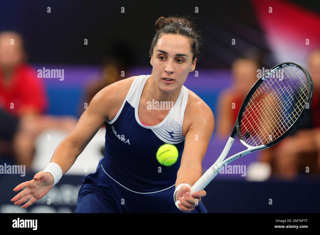 Sydney, Australia. 08th Jan, 2023. Martina Trevisan of Italy plays a ...