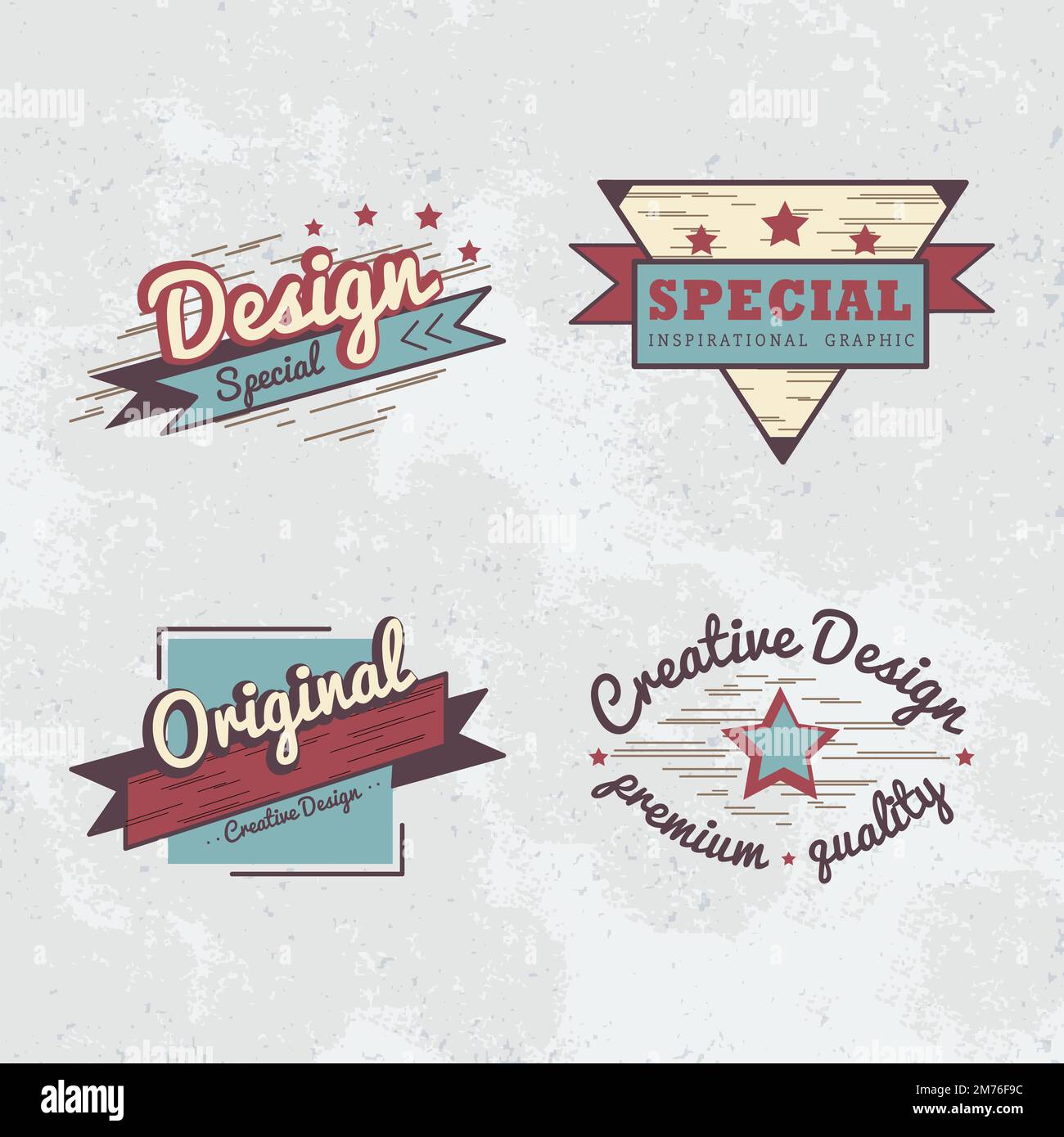 Premium quality badge vector set Stock Vector Image & Art - Alamy