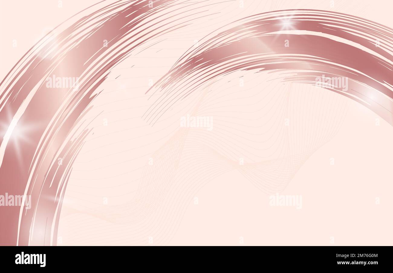 Pink wave abstract background vector Stock Vector Image & Art - Alamy