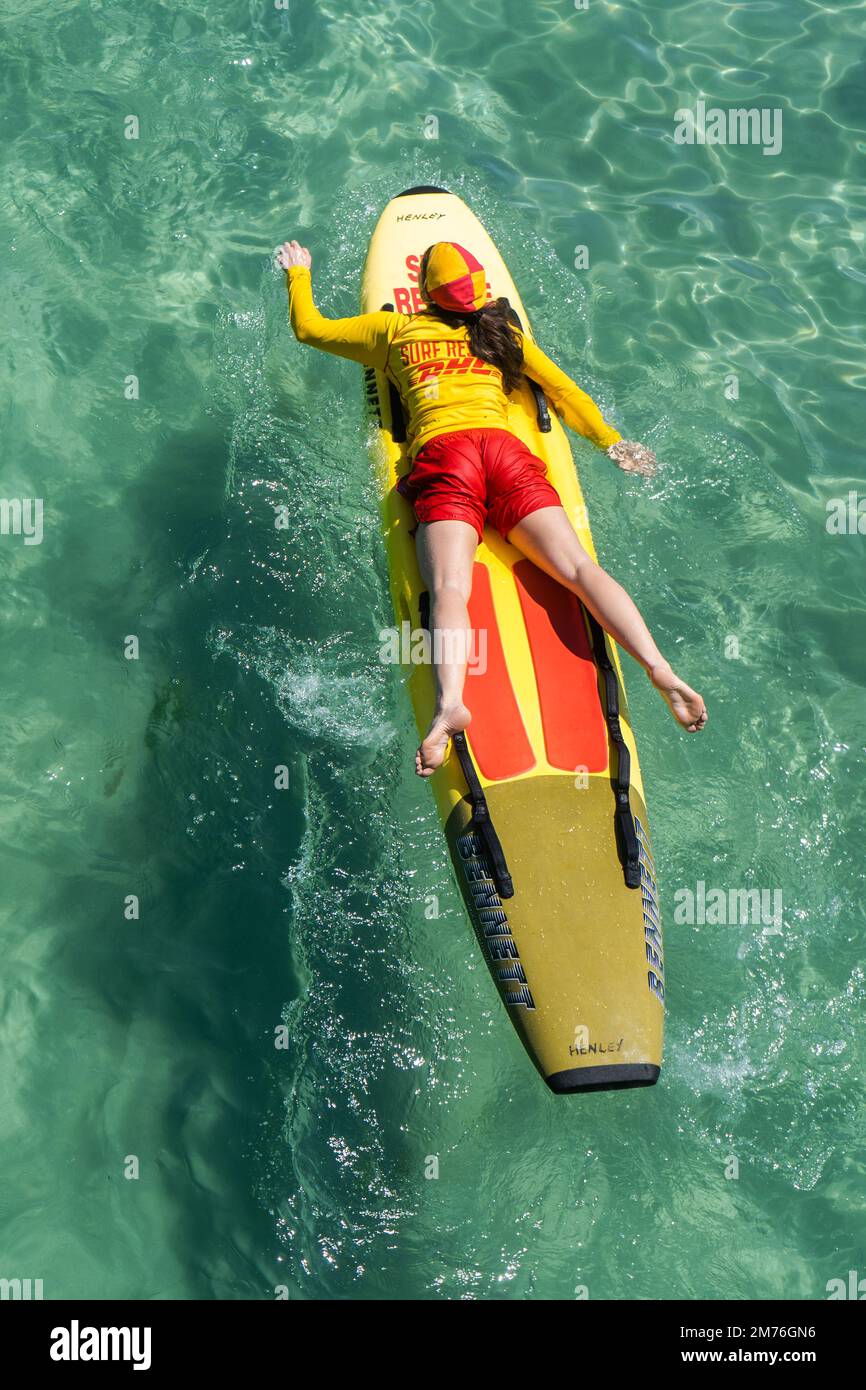 Adelaide, Australia. 8 January 2023 . Surf and rescue lifeguards ...