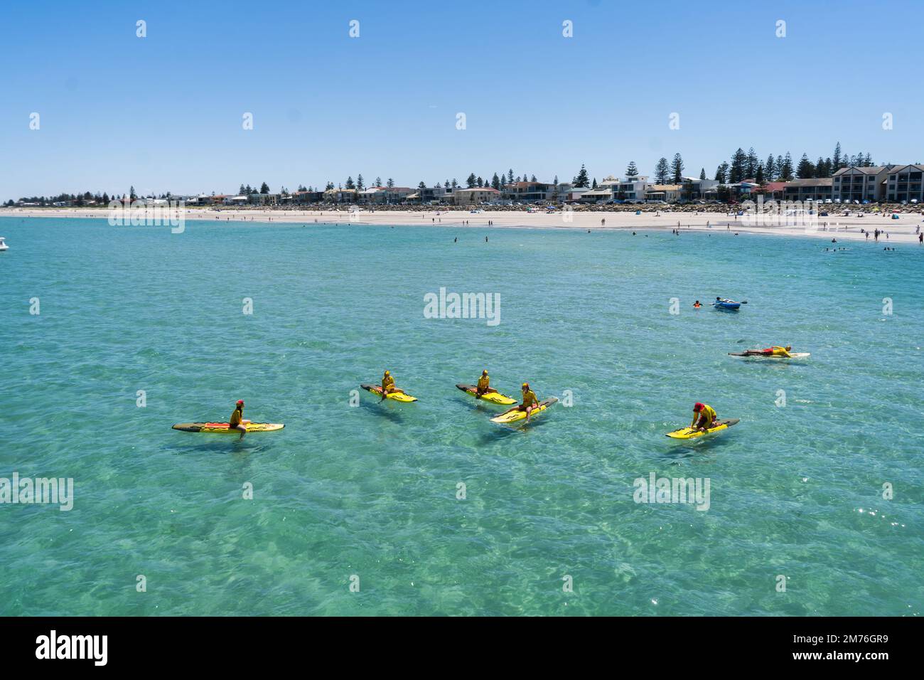 Adelaide, Australia. 8 January 2023 . Surf and rescue lifeguards ...