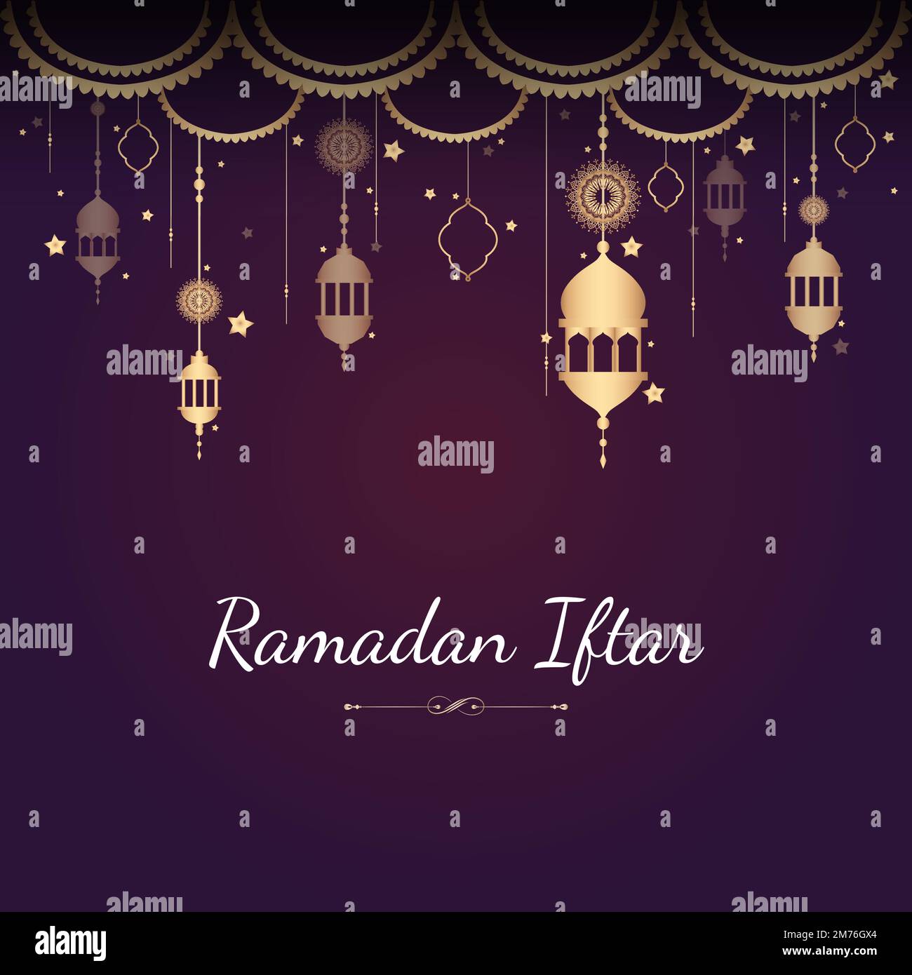 Iftar event design hi-res stock photography and images - Alamy